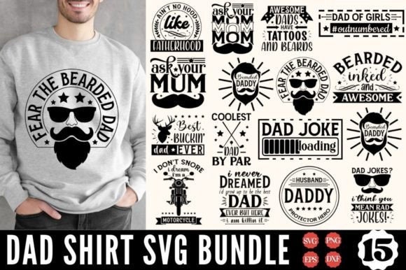 Dad SVG Bundle SVG / Free Commercial Use / Cut Files for Cricut ...