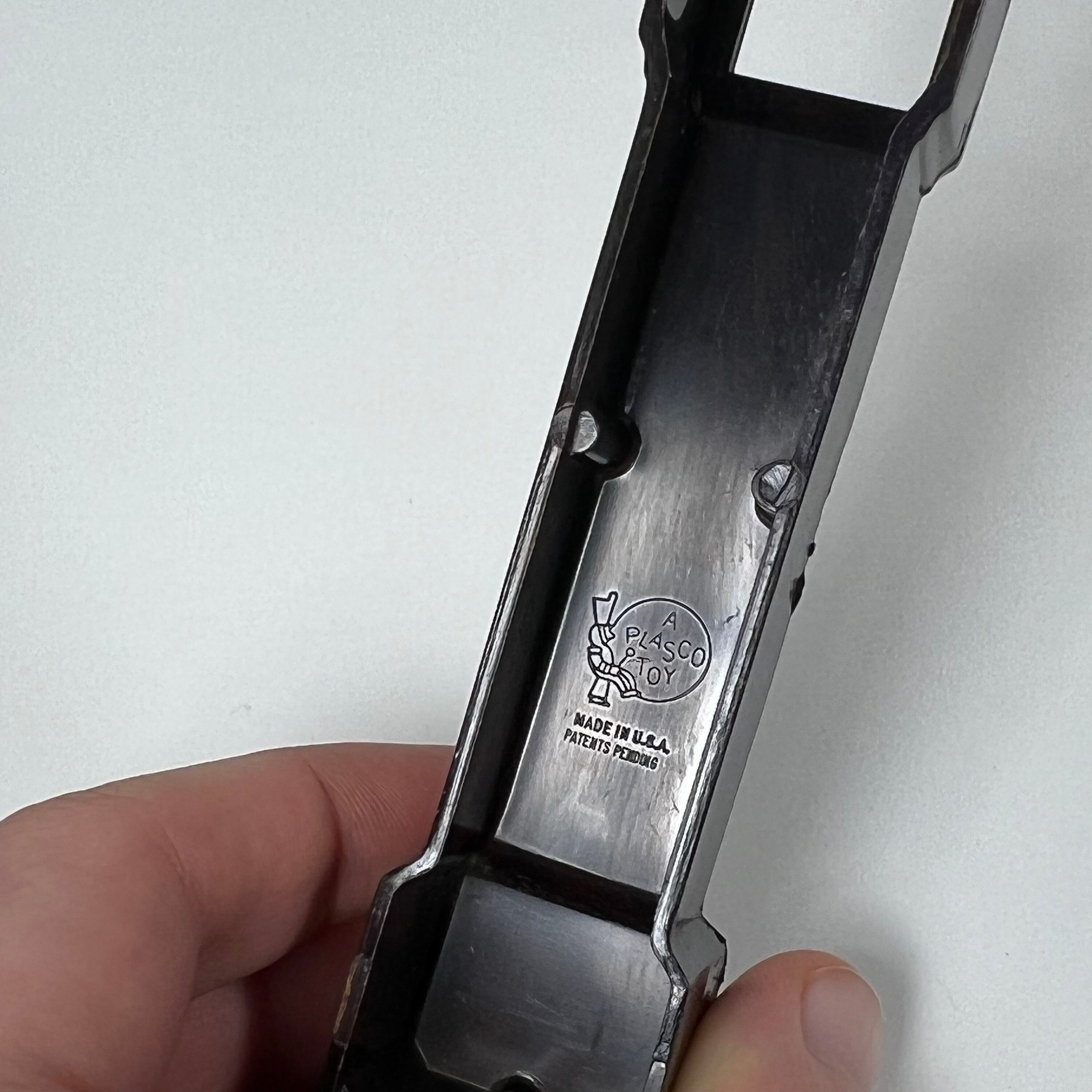 Vintage Miniature Standing Grandfather Clock Case by Plasco Toy Retro 1 ...