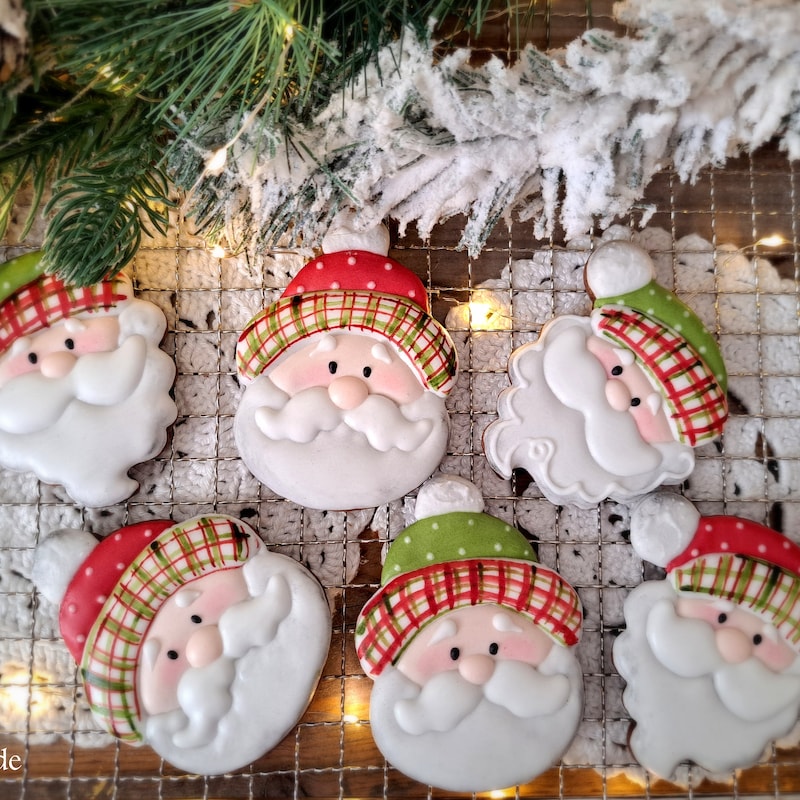 Santa Cookie Cutter - Etsy