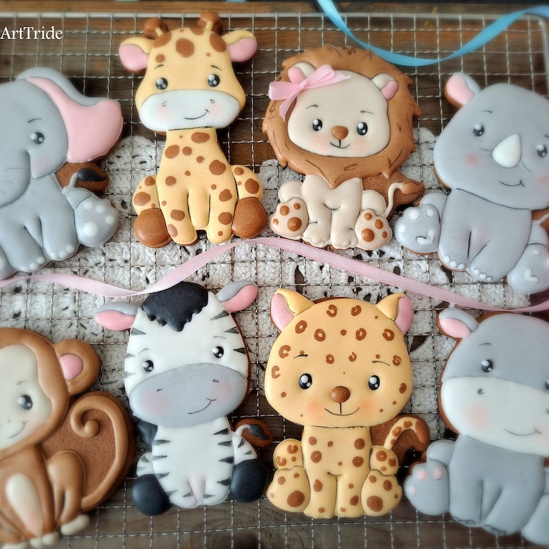 Zoo Cookies - Etsy