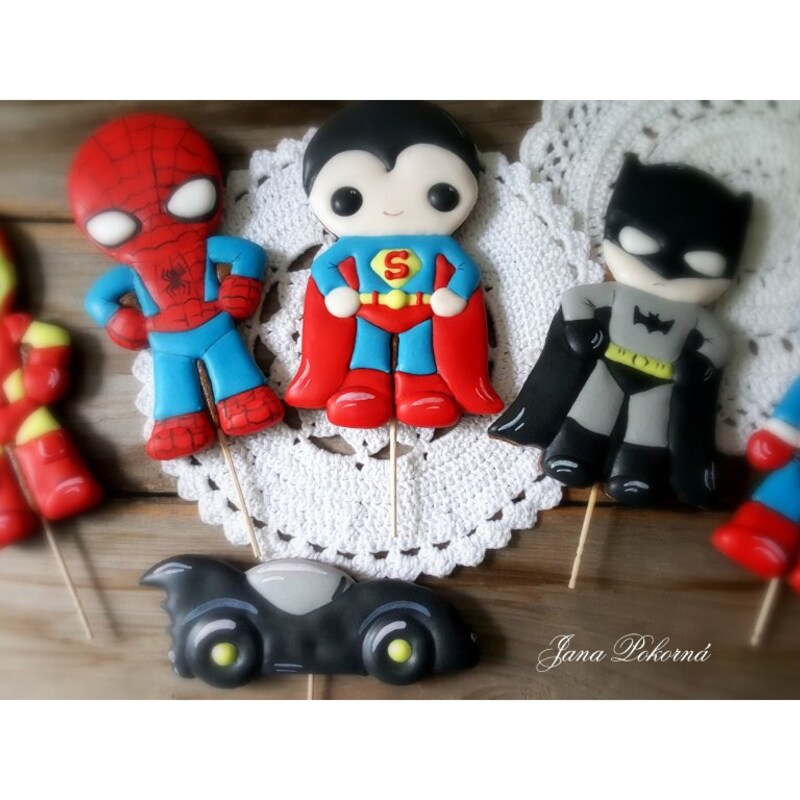 Super Hero Cookie Cutters - Etsy