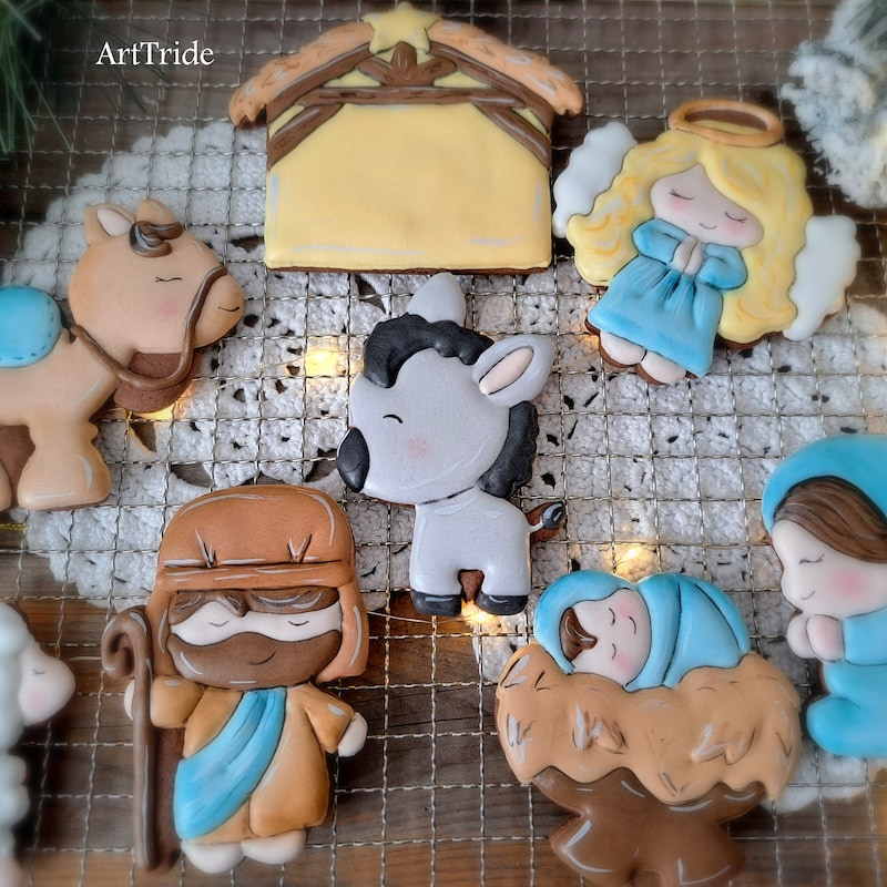 Nativity Cookie Cutters - Etsy