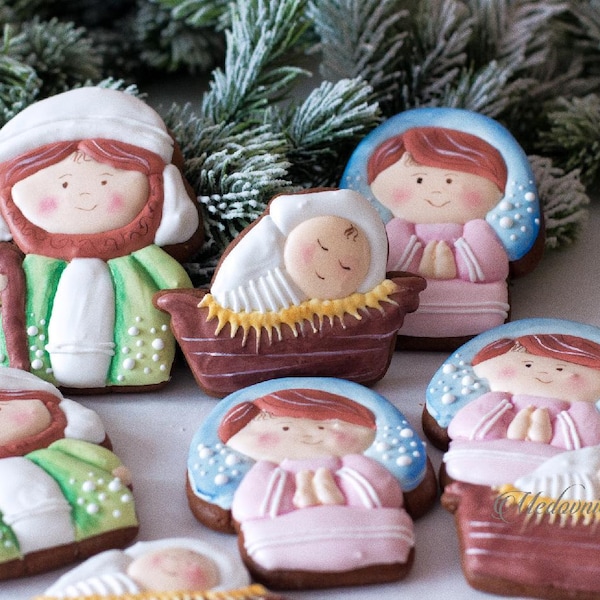 Nativity Cookie Cutters - Etsy