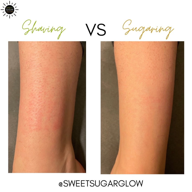 8 Oz Pot of Gold Sugar Paste for All Natural Hair Removal, Sugar Wax ...