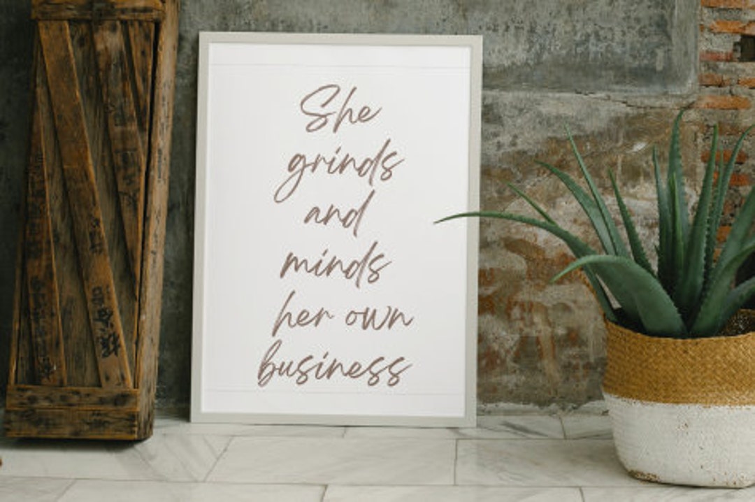 Neutral Positive Affirmations Wall Art for Women Boho - Etsy