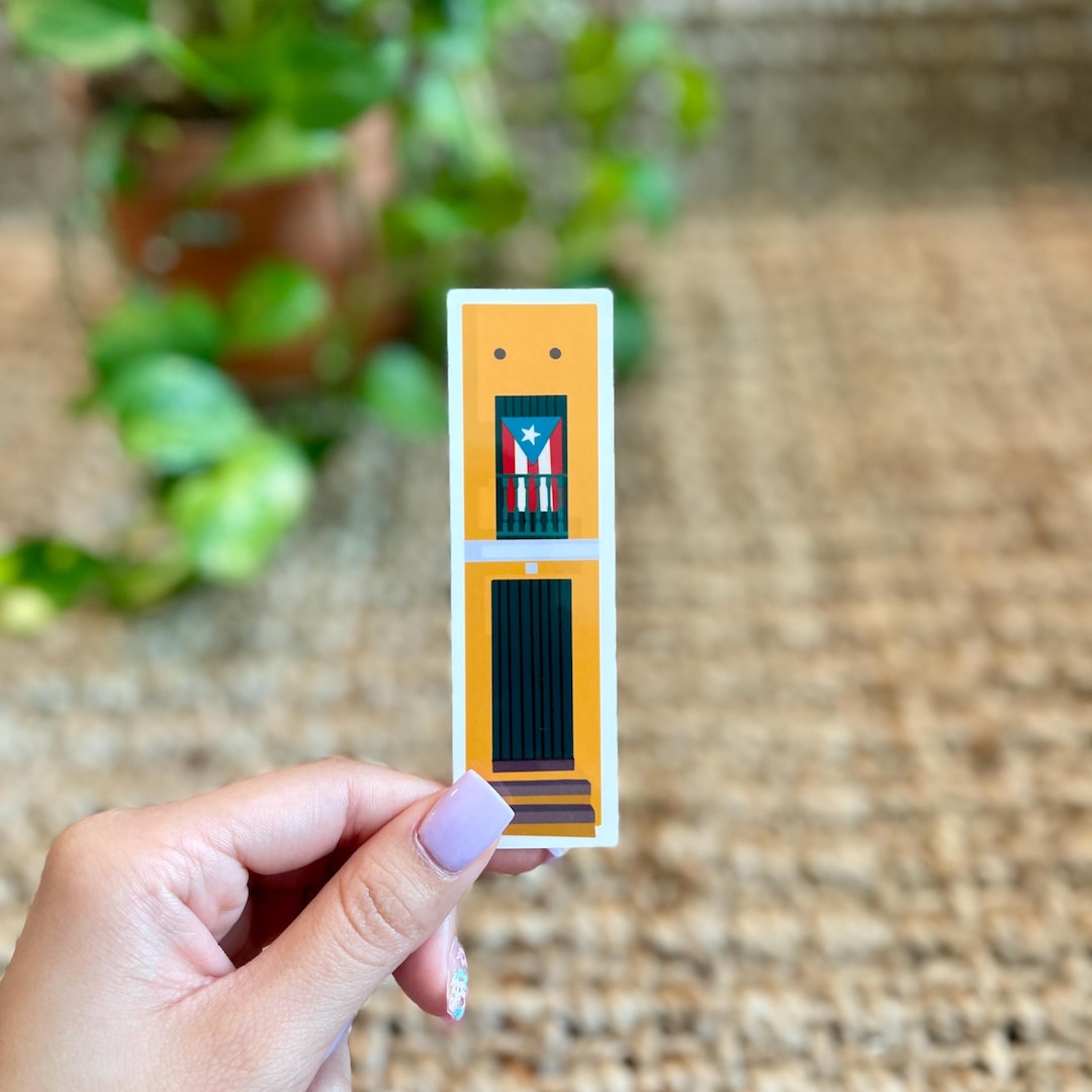 Casita De San Juan 4" Sticker | Viejo San Juan | Puerto Rico | PR ...