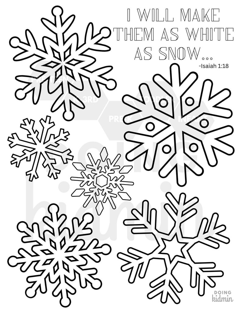 White as Snow.coloring Sheet - Etsy