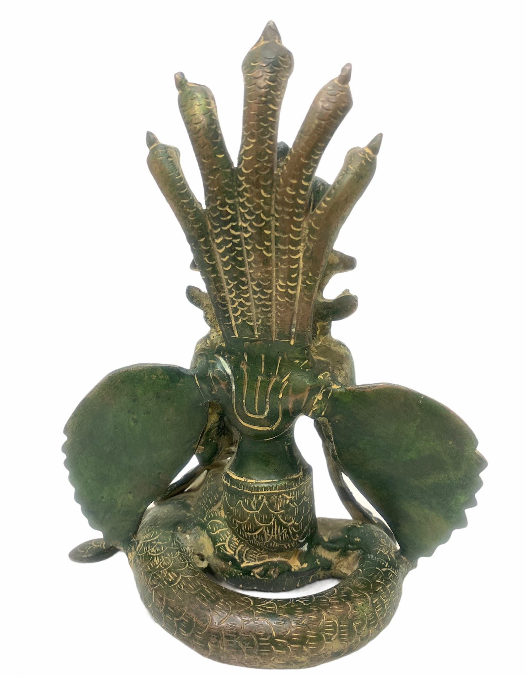 Brass 8 Suvannamaccha Naag Kanya Statue Snakes Lady | Etsy