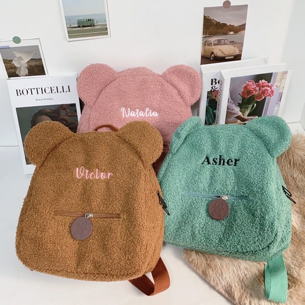 Plush Backpack Cartoon - Etsy