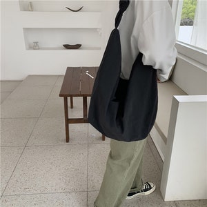 Korean Style Dumpling Canvas Tote Bag Crossbody Canvas Cotton - Etsy