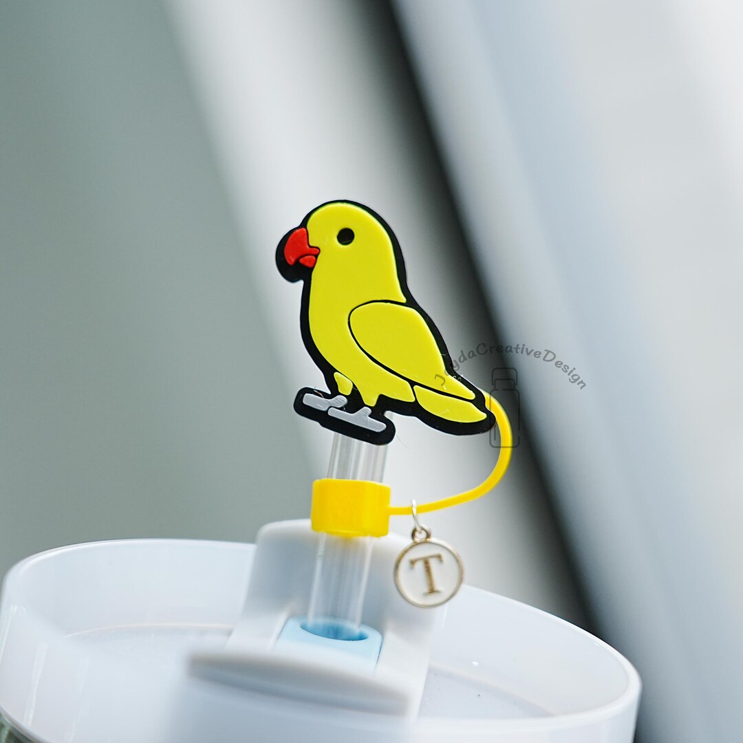Parrot Stanley Straw Topper,3d Bird Straw Cap for Stanley Cup,gift for ...