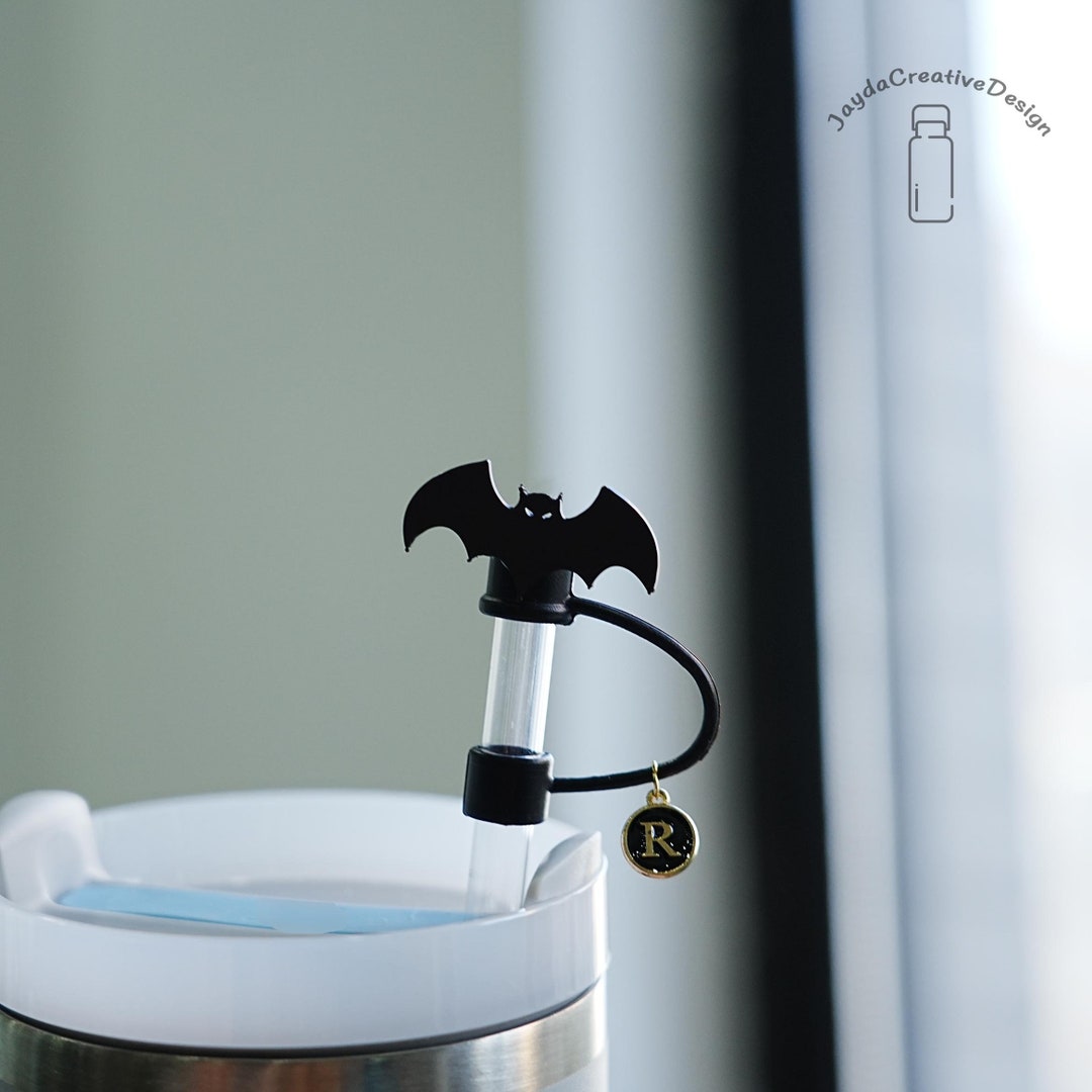 Bat Drink Straw Topper,bat Straw Cap Cover,bat Staw Topper for 40 Oz ...