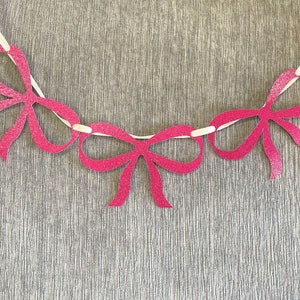 Bow Party Decor, Ribbon Bridal Shower Decor, Coquette Themed Party ...