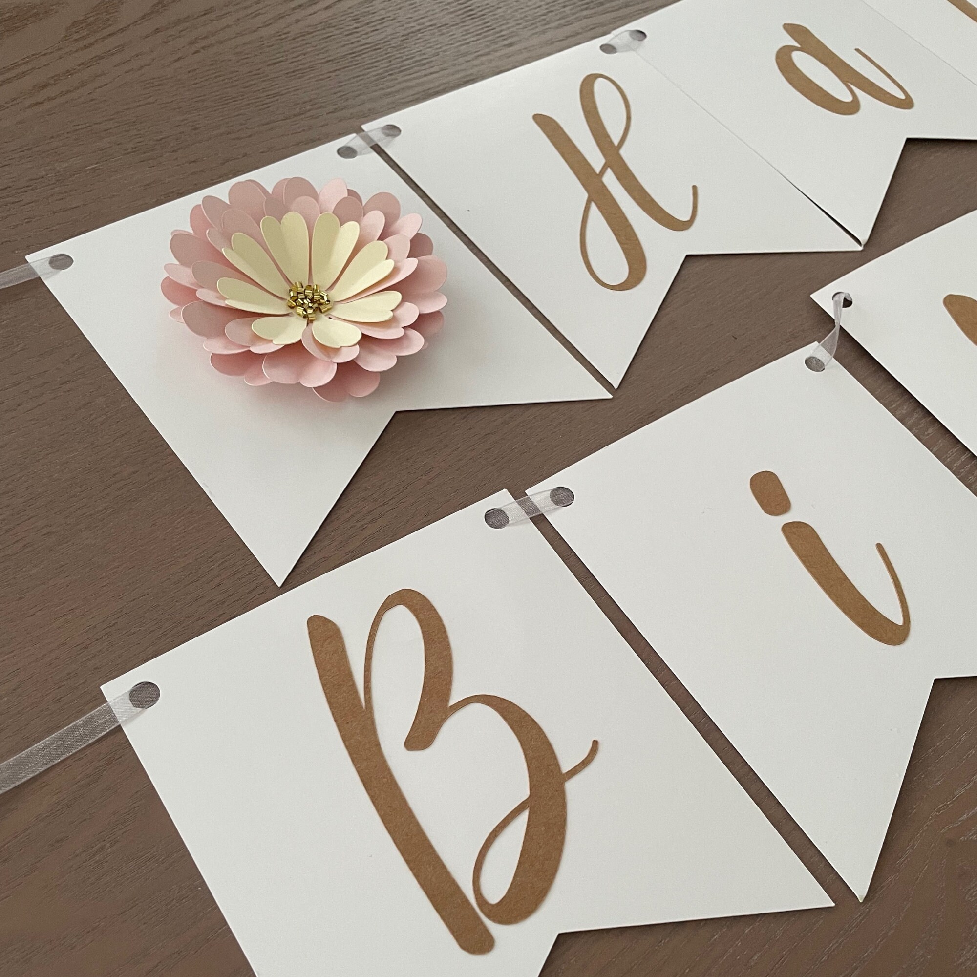 Flower Happy Birthday Banner, Flower Power Birthday Party Decorations ...