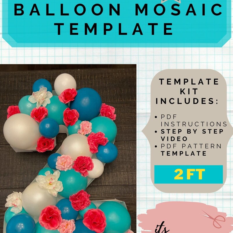 Number 2 Mosaic - Etsy