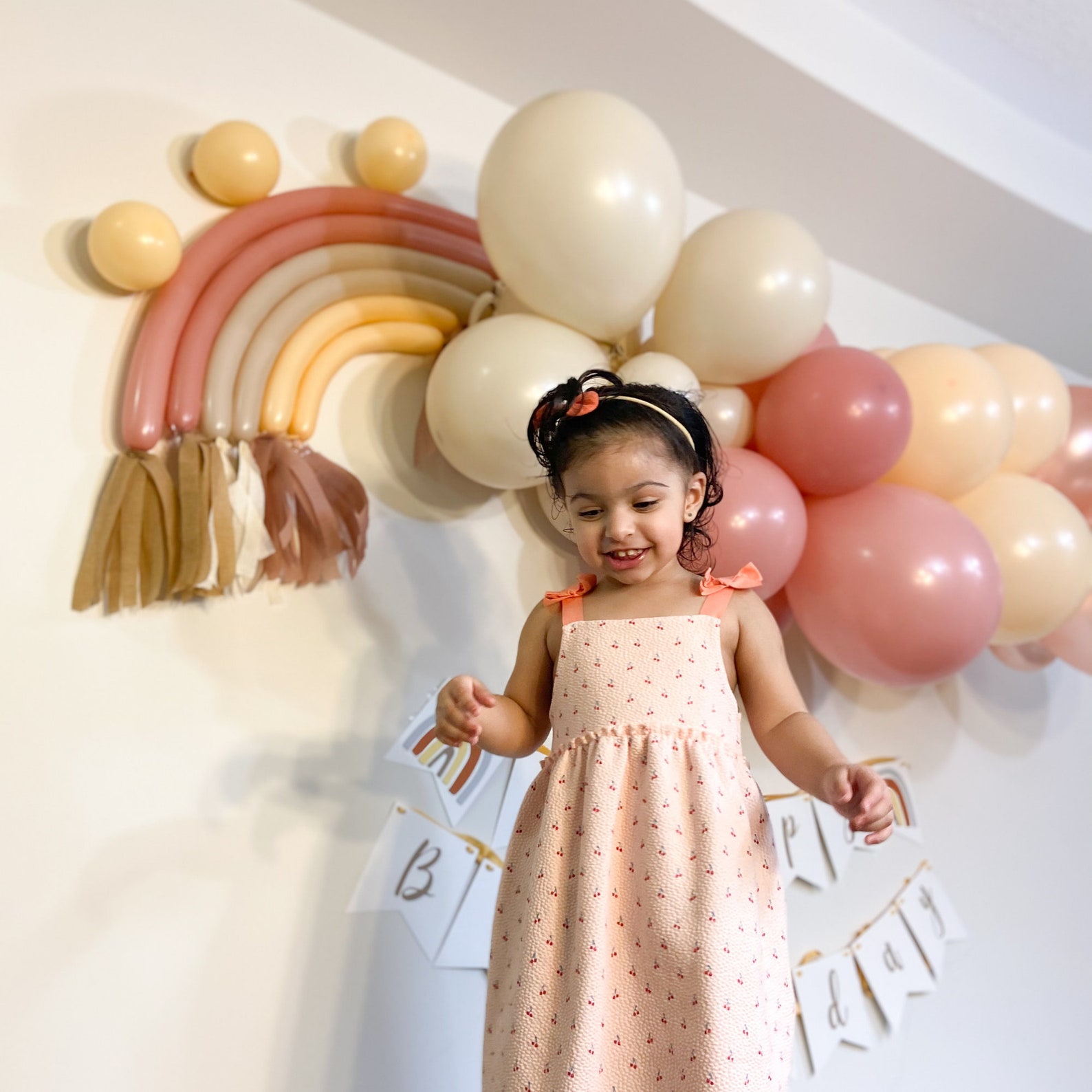 Boho Balloon Garland DIY Kit Mauve Rose Gold Taupe & Peach | Etsy