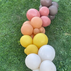 Jungle Safari Balloon Garland DIY Kit | Terra Cotta, Green, Yellow ...