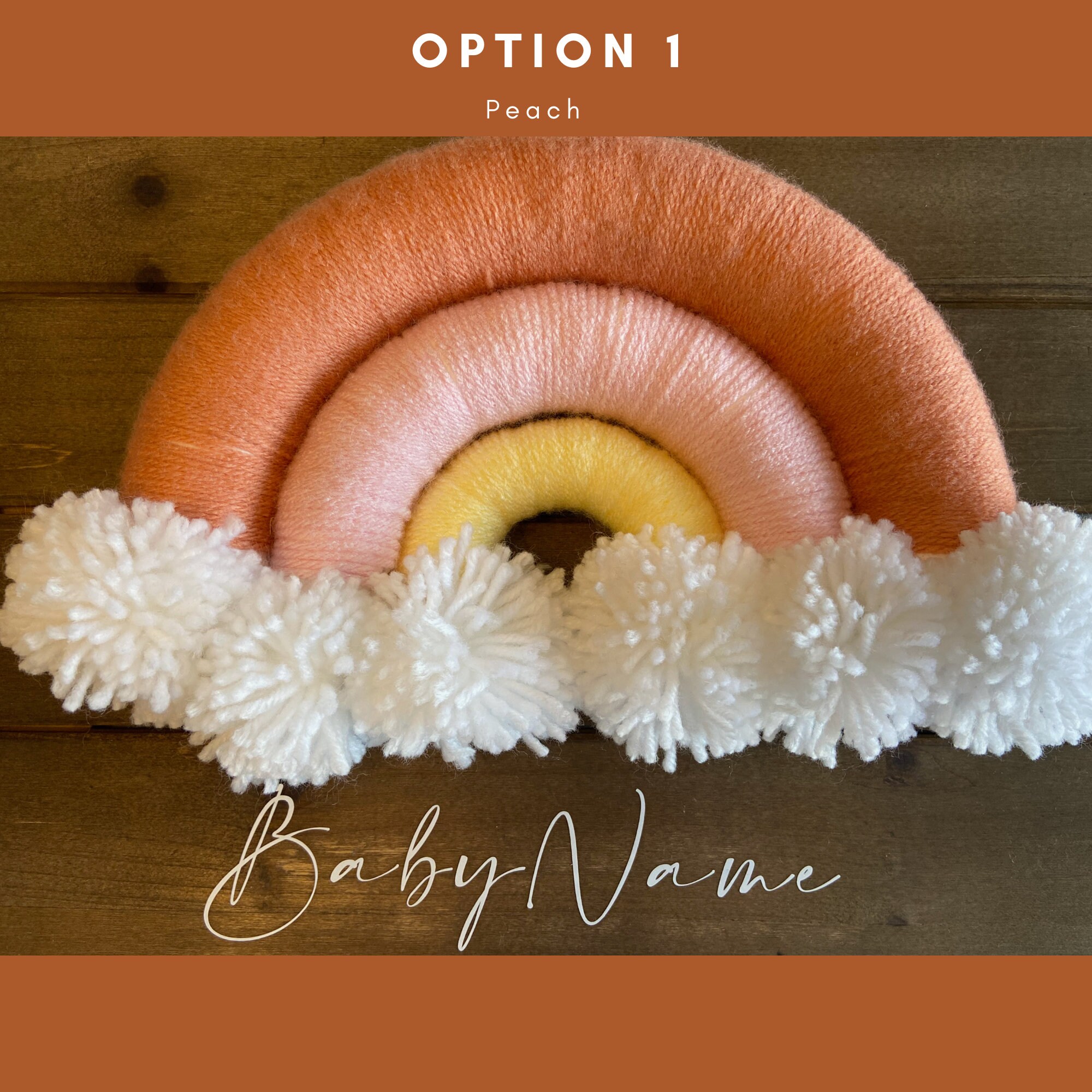 Boho Rainbow Nursery Wall Décor, Baby Boho Rainbow Decoration ...