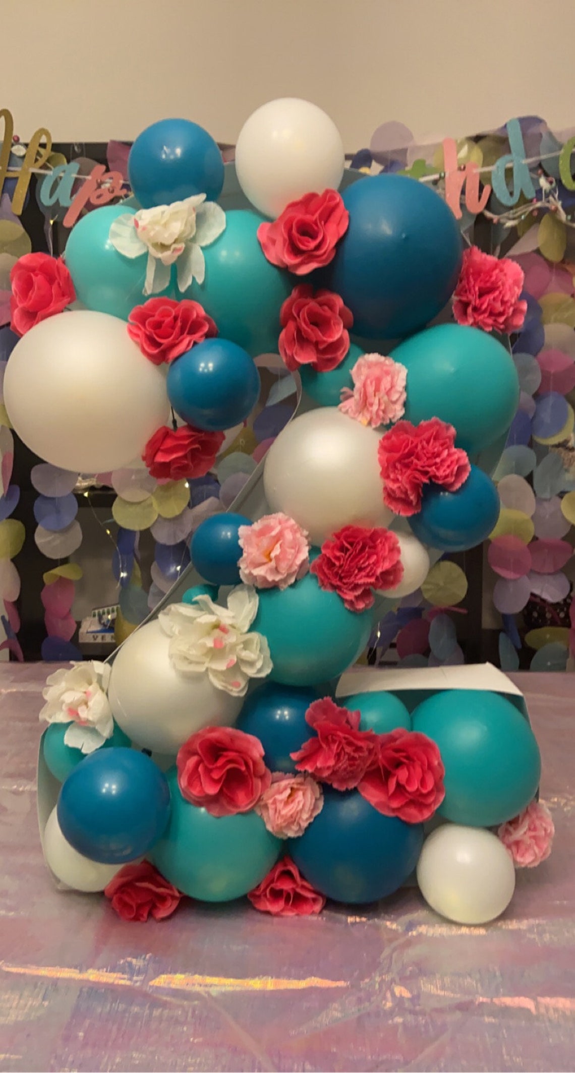 Number 2 Balloon Mosaic Template Digital Download 2 Ft - Etsy