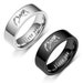 1pc Romantic Promise I Love You Print Stainless Steel Couple - Etsy