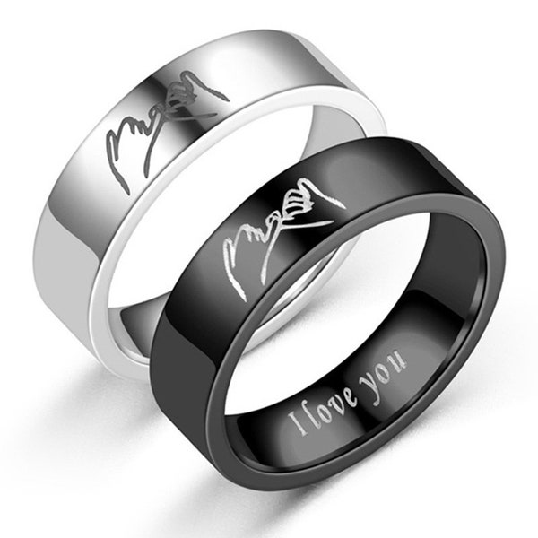 I Love You Ring - Etsy