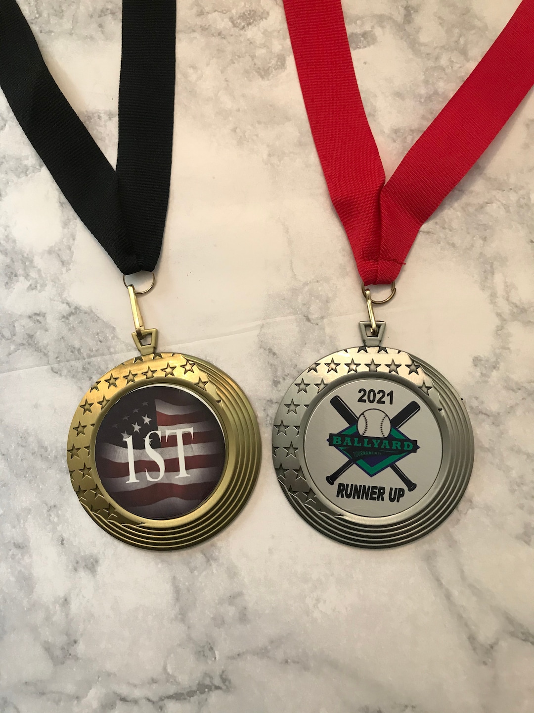 3''CUSTOM High Quality Medal, Gold or Silver, 2'' Insert Medal, Awards ...