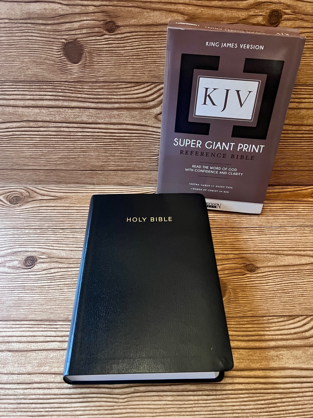 Personalized KJV Super Giant Print Reference Bible - Etsy