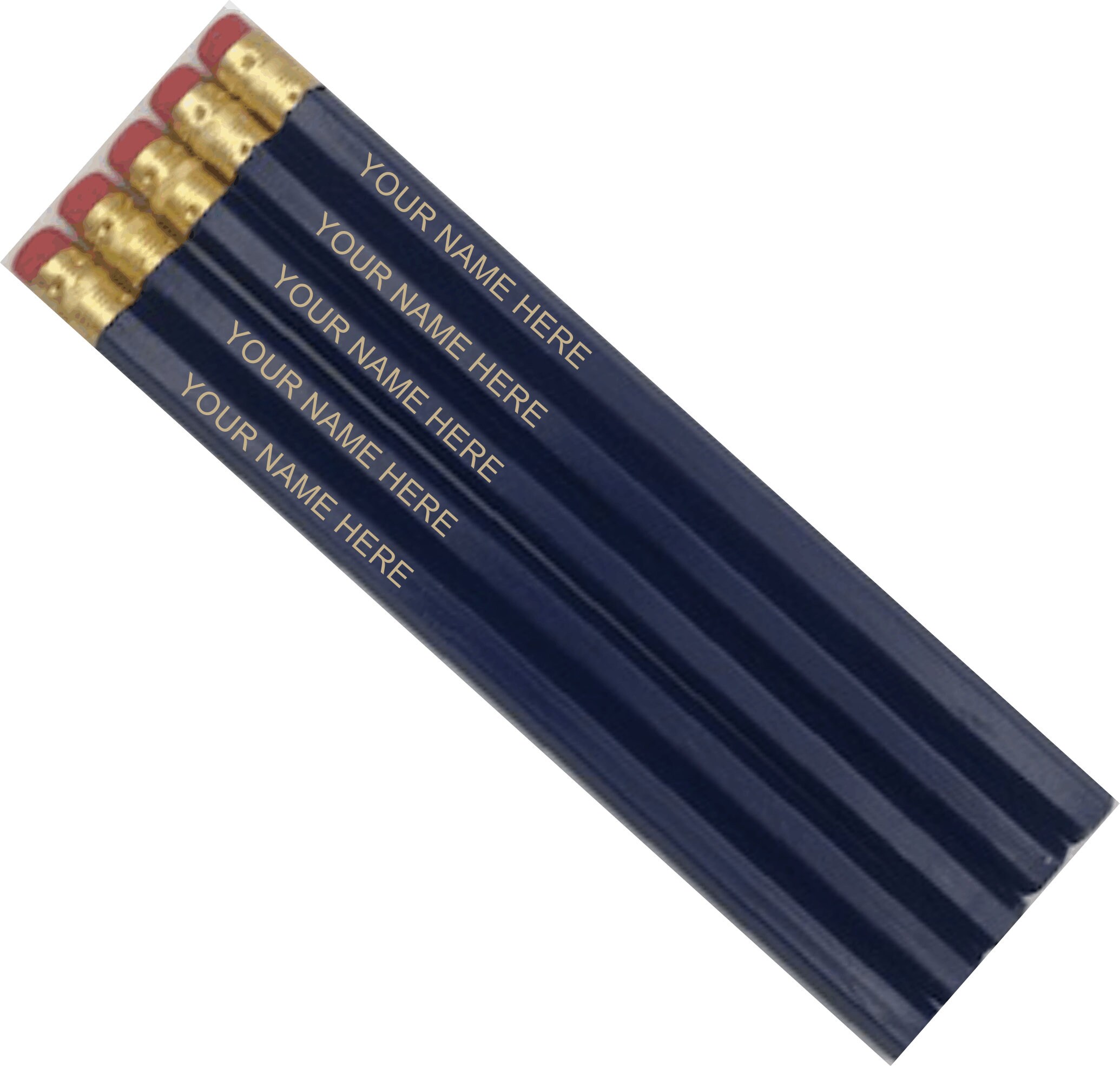 Personalized Pencil Set Custom Pencils Engraved Pencil Foil - Etsy