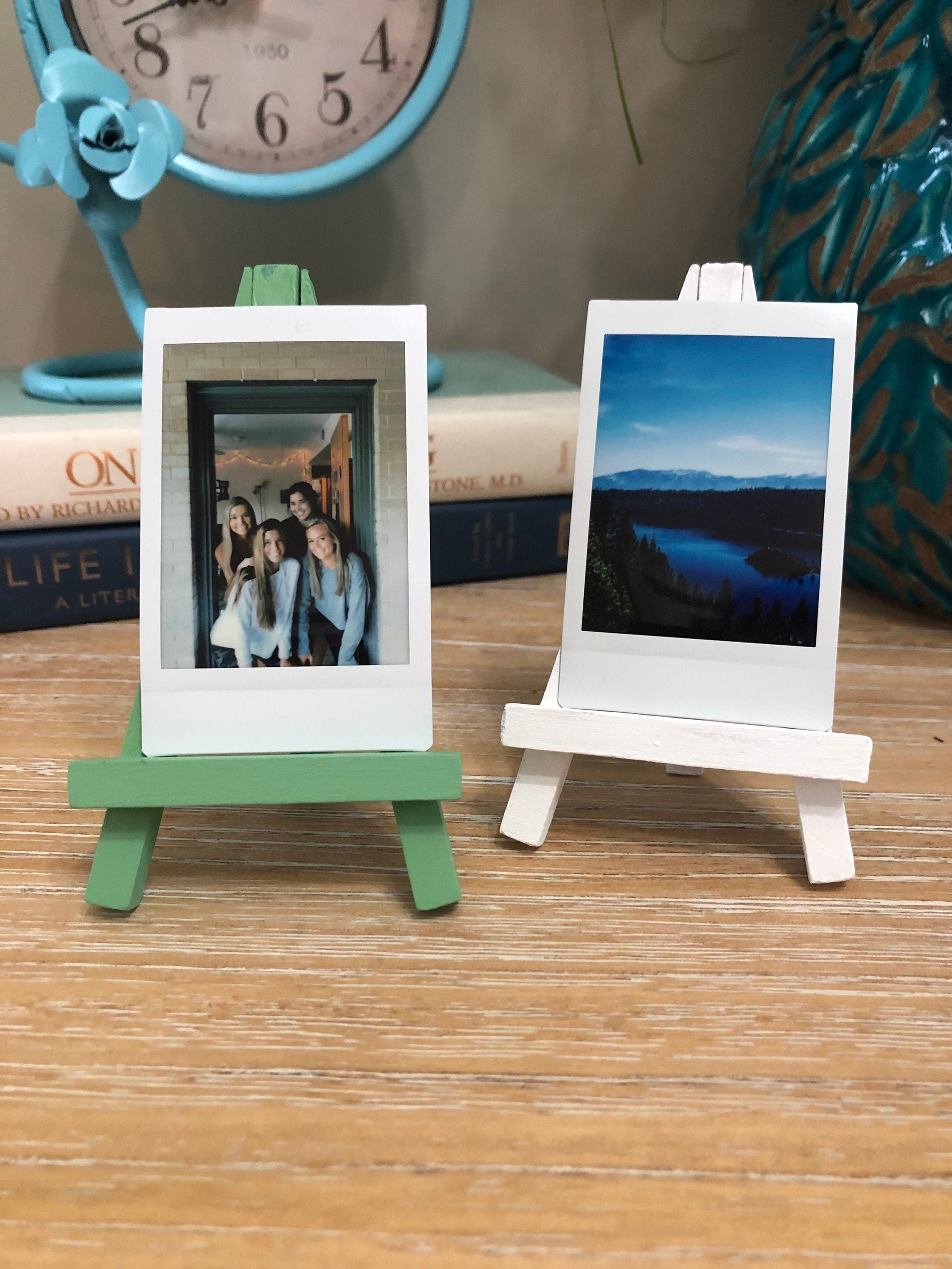 Custom Mini Photo Display Instax Polaroid Easel Stand | Etsy