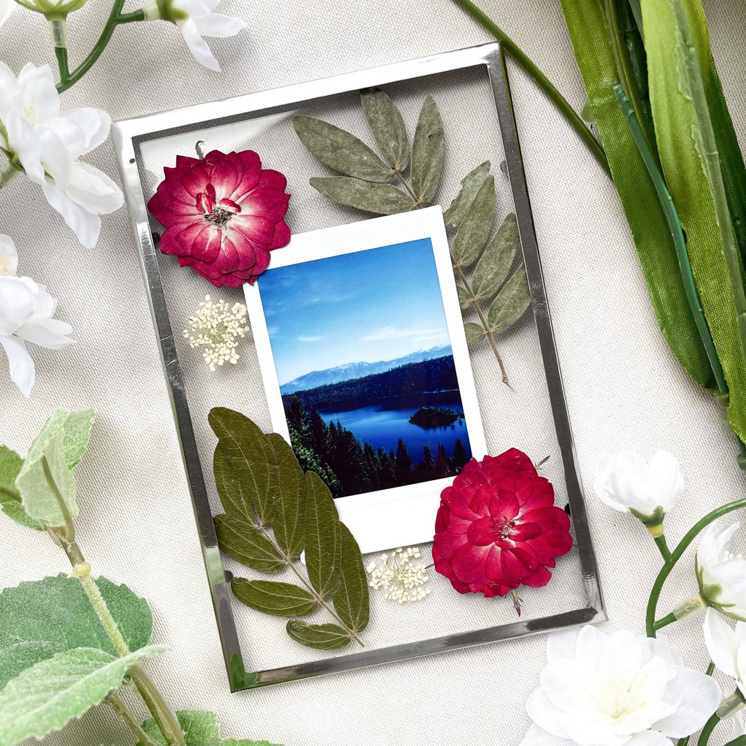 Custom Floral Picture Frame | Custom Dried Flower Frame | Pressed ...