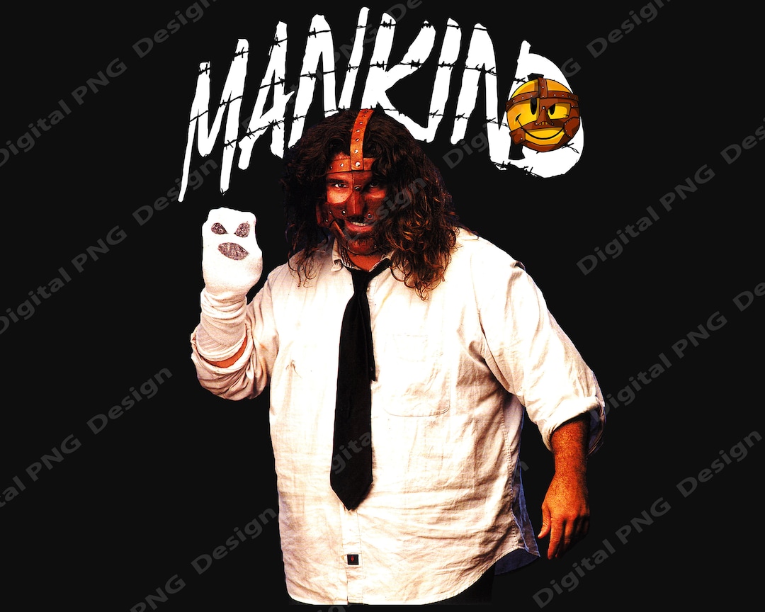 MANKIND WWE Png , Instant Download, Digital Files Png - Etsy