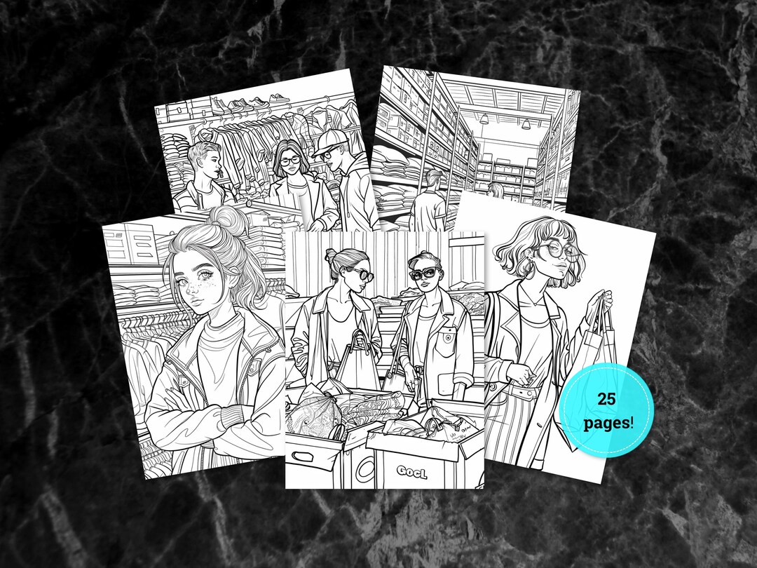 Reseller Coloring Pages, Adult Coloring Pages, Small Business Coloring ...