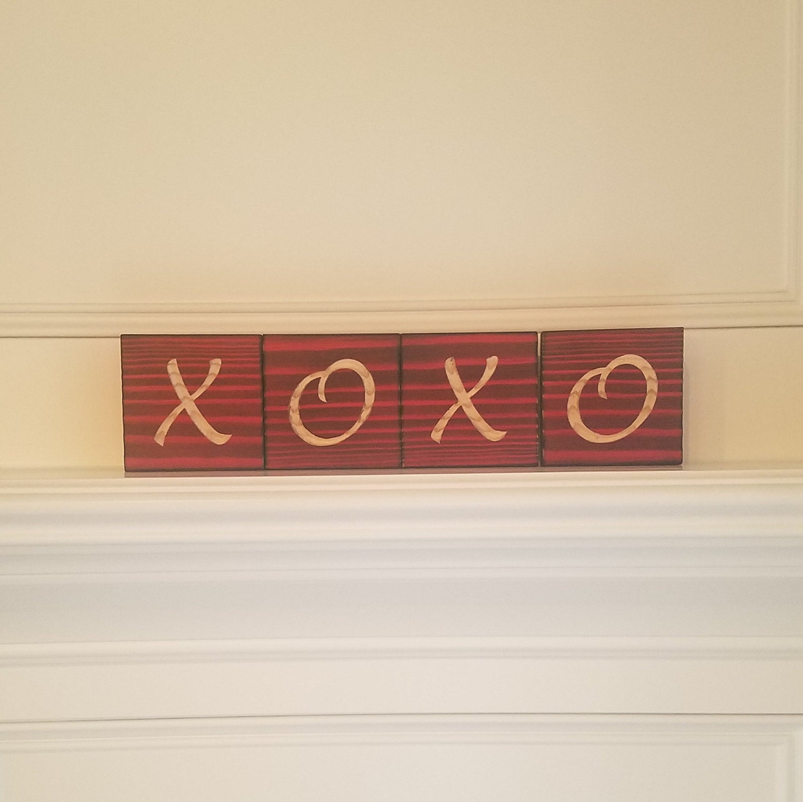 Custom Made, Charred, Engraved Wooden Letter Blocks. Customized With ...