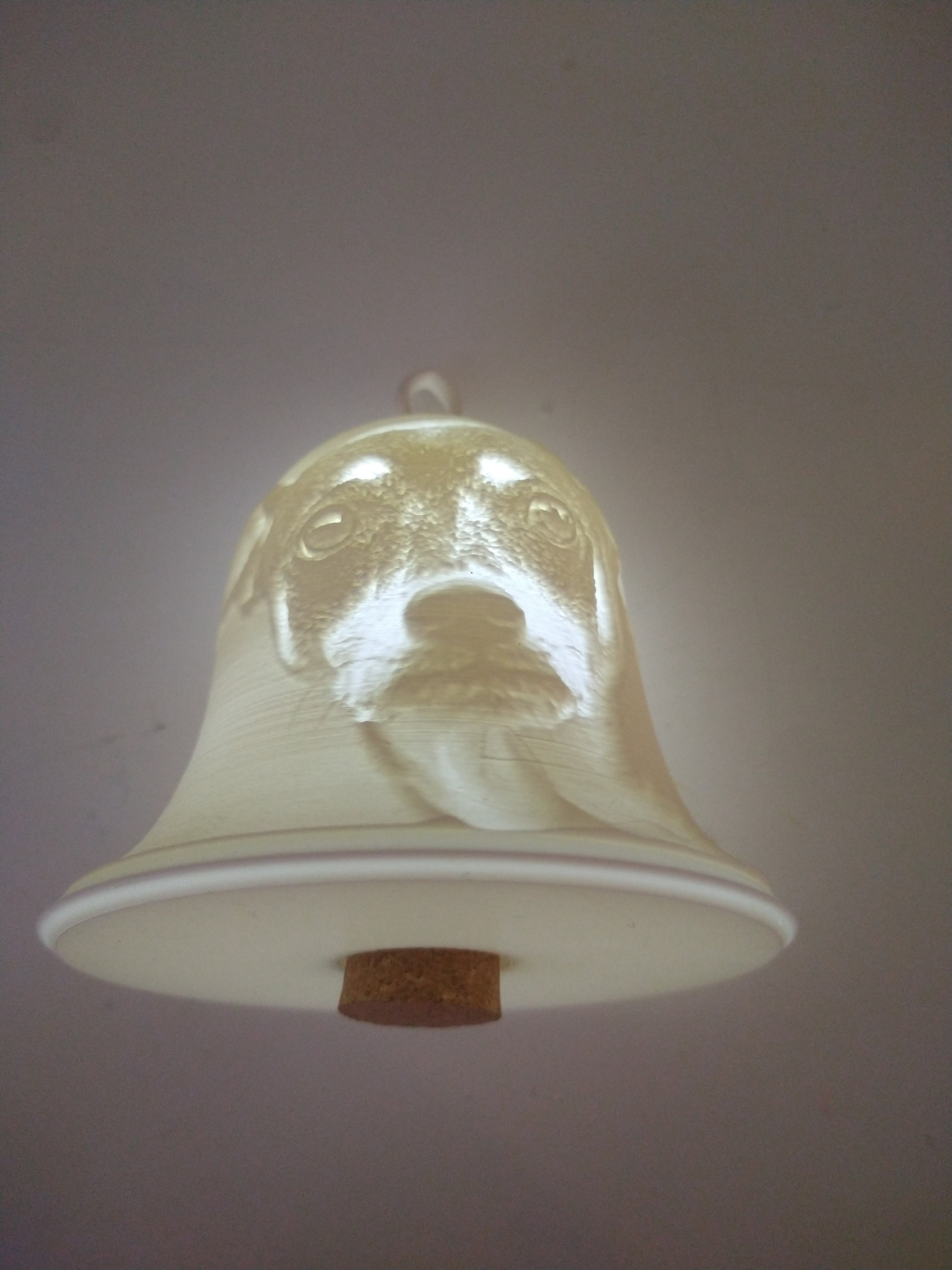 Personalized Lighted Bell Showpiece/ornament - Etsy