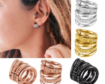 Lobe Cuffs Stretched Ears - Etsy