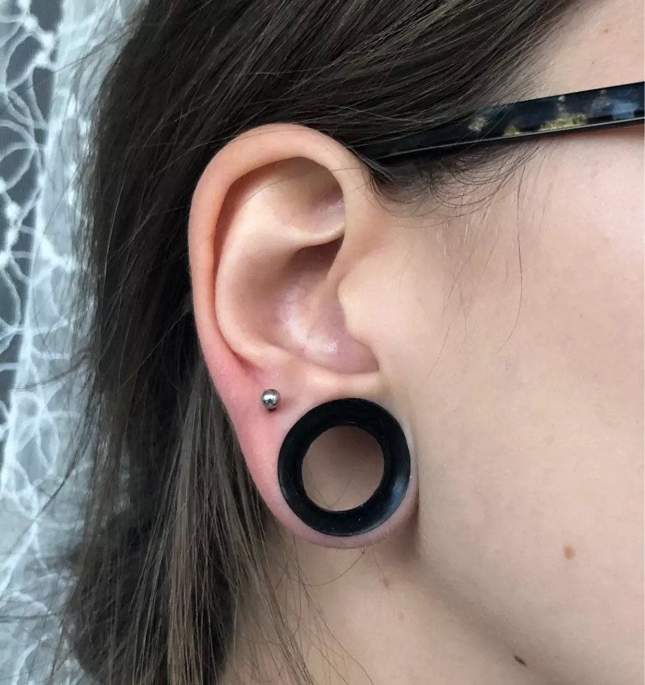 Black Silicone Ear Skins Soft and Flexible Ear Plugs - Etsy Australia