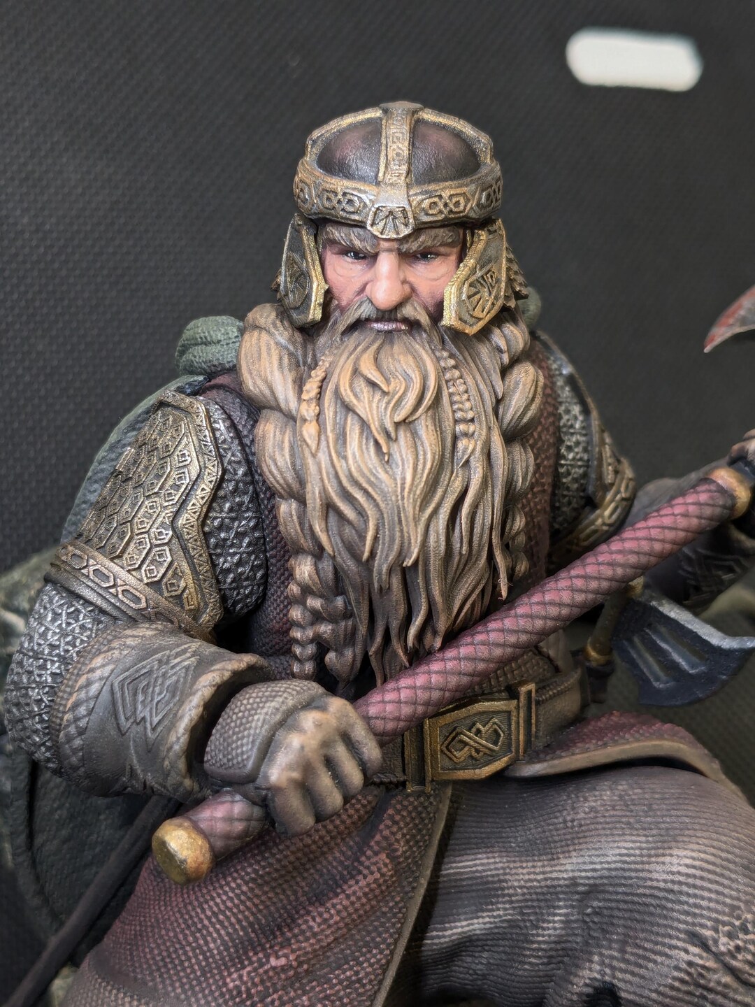 Commission: Gimli + Legolas Figurine, Hand-painted Lord of the Rings ...