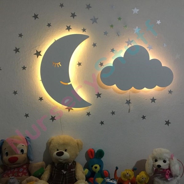 Wooden Wall Lamp - Etsy