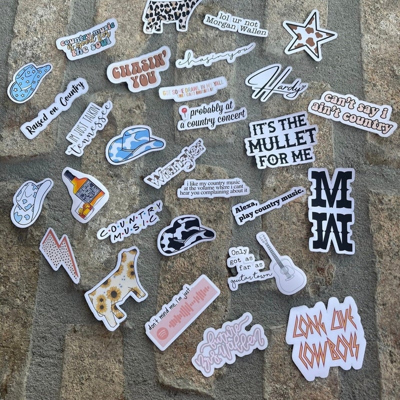 Western Stickers - Etsy