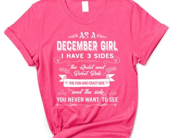 Birthday Shirt December - Etsy