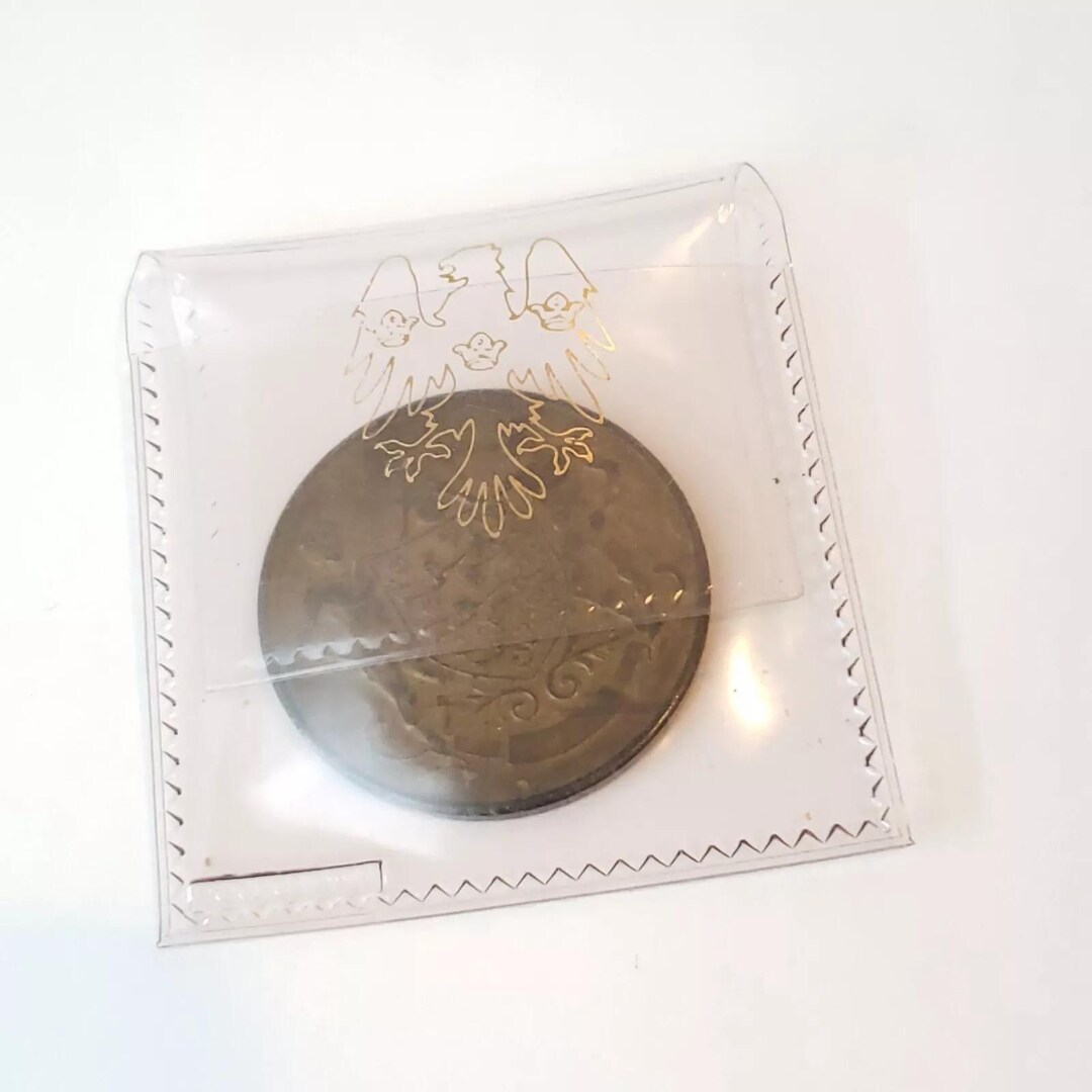 Rare 1972 Leeds Arsenal Football Coin ESSO Collectible Vintage Soccer ...