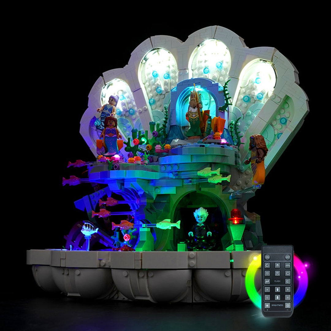 Led Light Kit for the Little Mermaid Royal Clamshell Compatible With ...