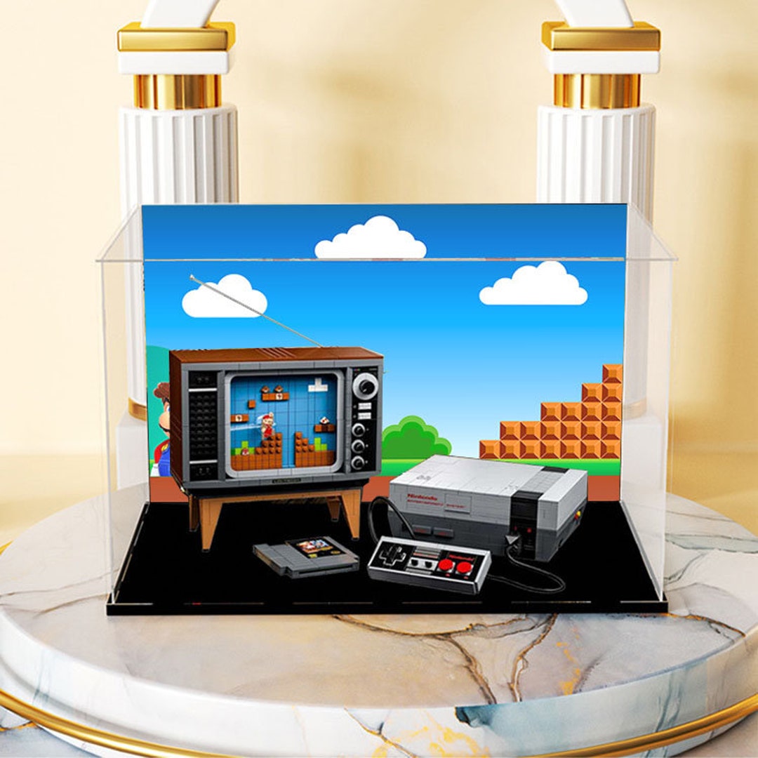 Acrylic Display Case Compatible With Nintendo Entertainment System ...