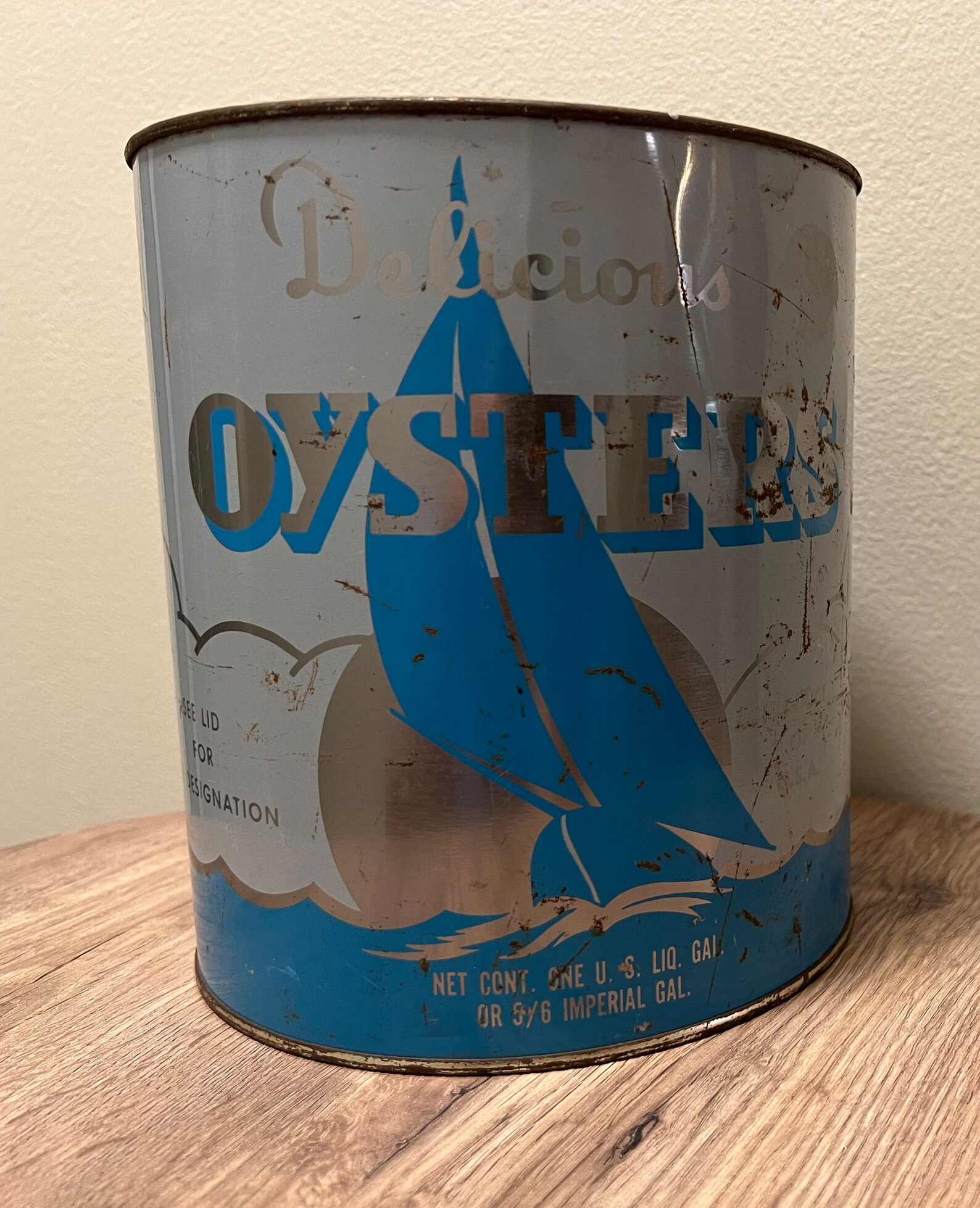 Oyster Can Coles Point Va - Etsy