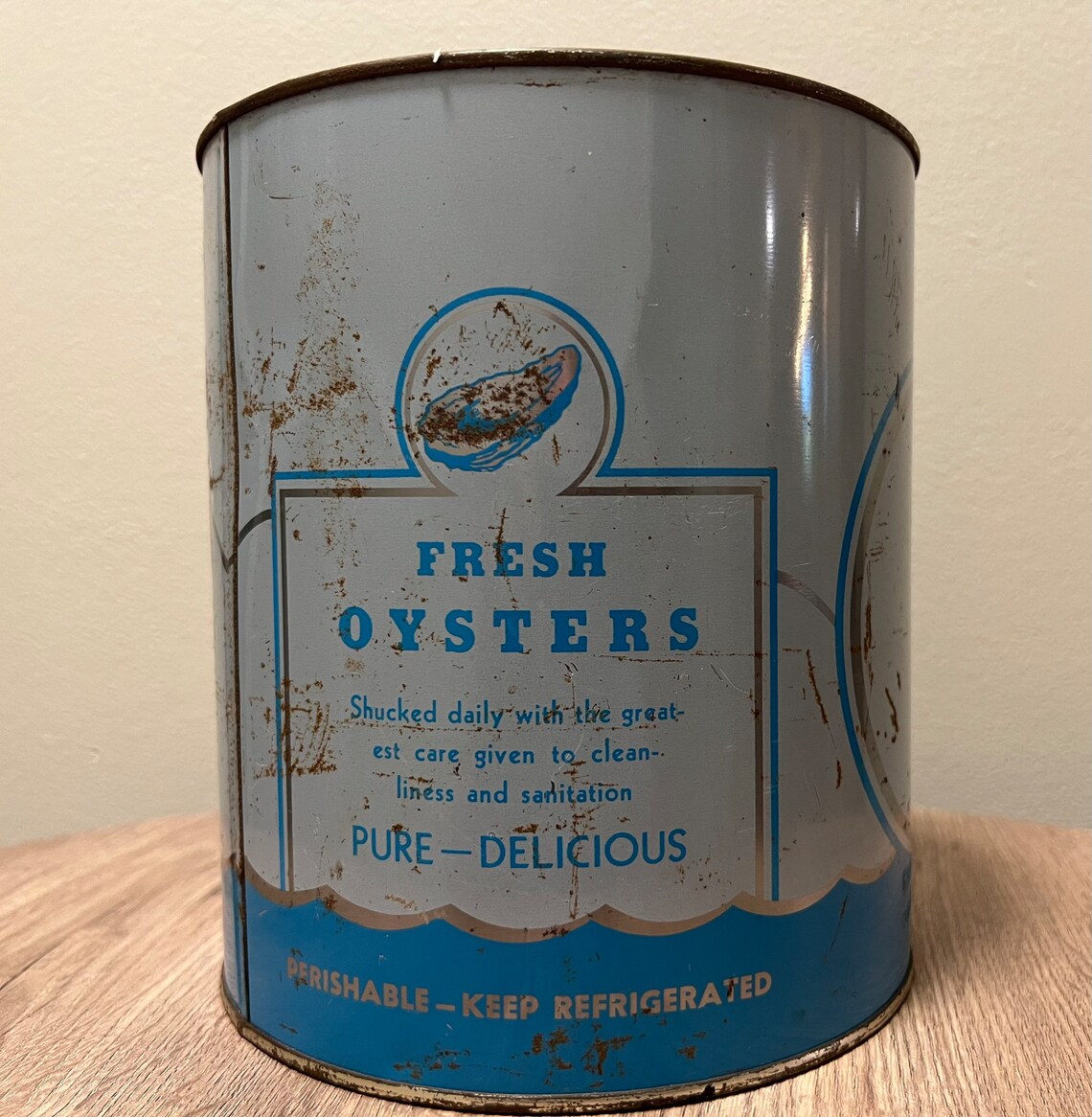 Oyster Can Coles Point Va - Etsy