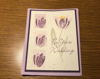 Wedding 'twa Hands Tied Thegither' Card WWWE80 - Etsy