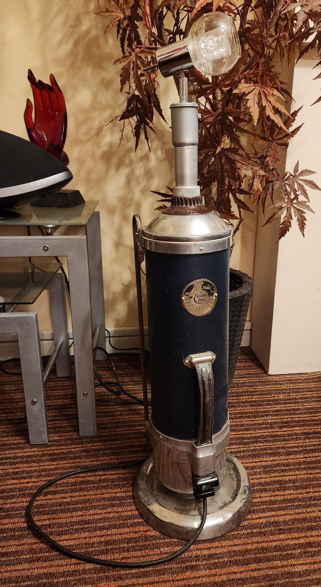 Electrolux Cylinder Vacuum Cleaner Converted to Lamp - Etsy