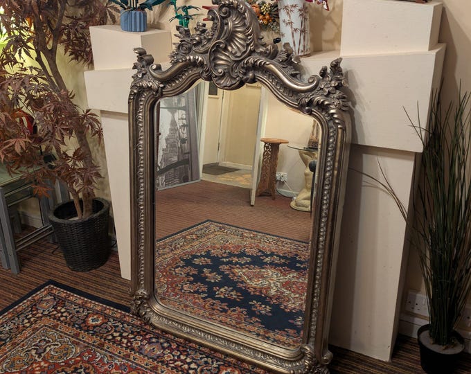 Large Decorative Wall Mirror - Etsy UK