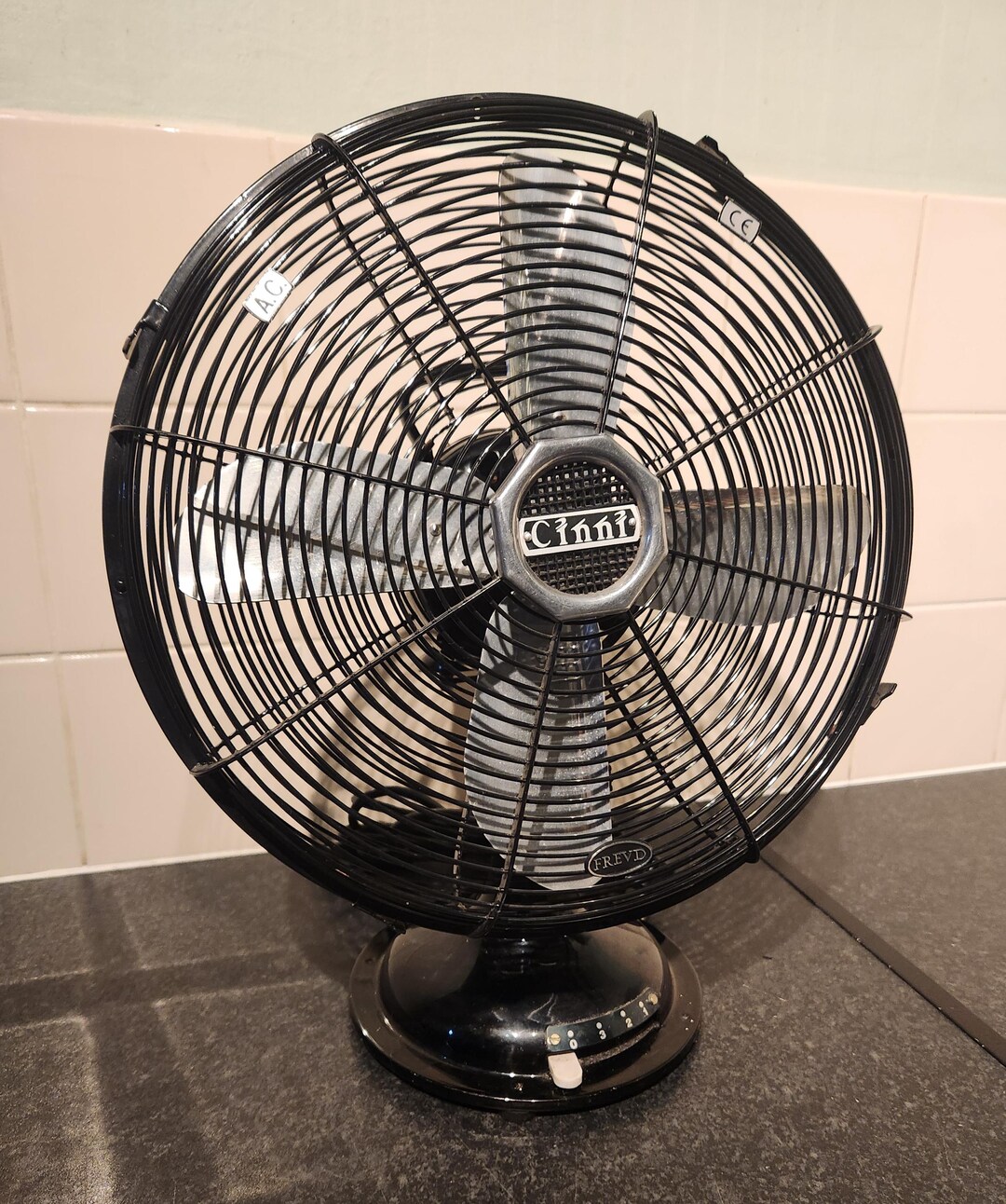 Vintage Heavy Duty Cinni Table Fan - Etsy UK