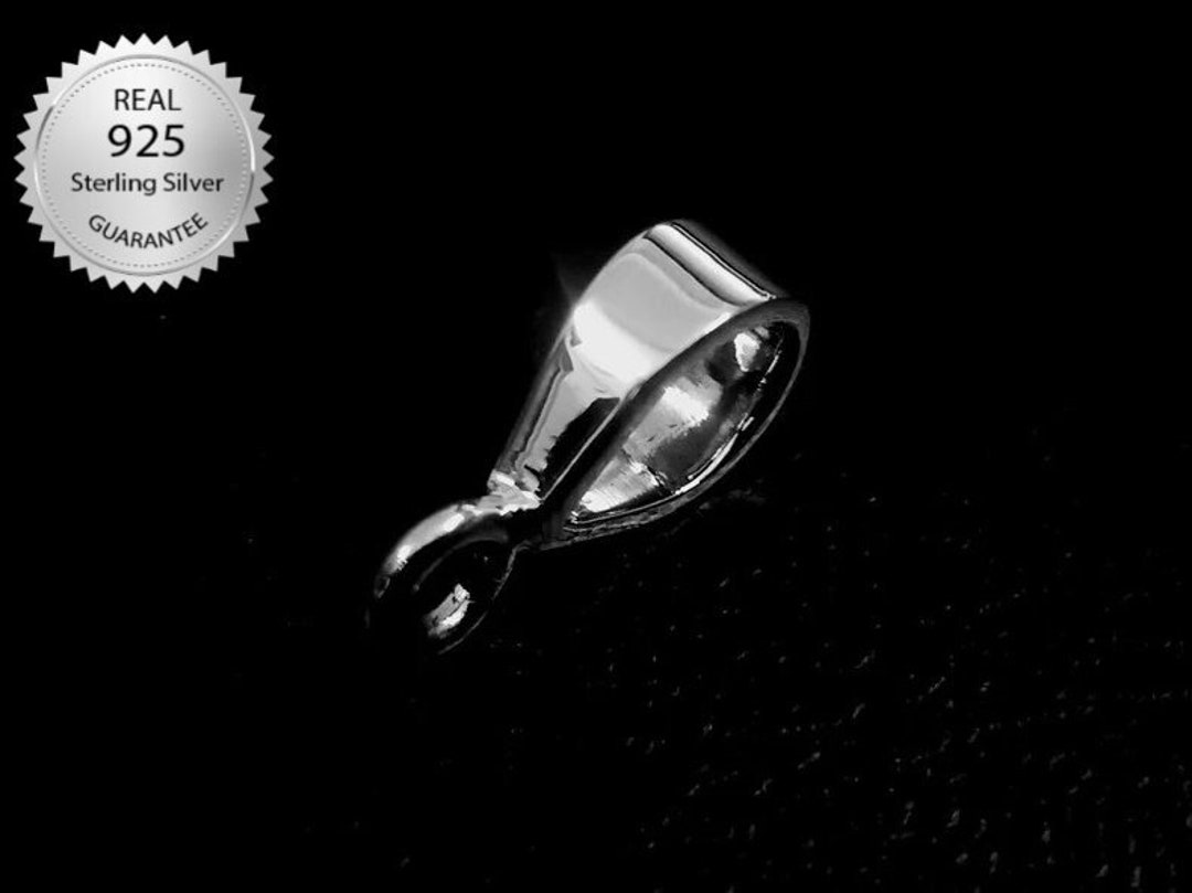 Silver Bails Made With Genuine Solid Sterling Silver, Available in ...